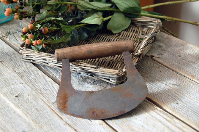 Cookware Cooking Utensils & Gadgets Primitive Hand Forged Food or Herb ...