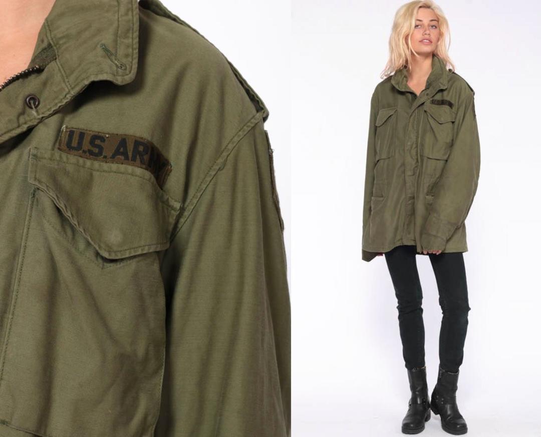 Men's Field Jacket -- Commando Jacket Military Jacket 80s Coat | Shop ...