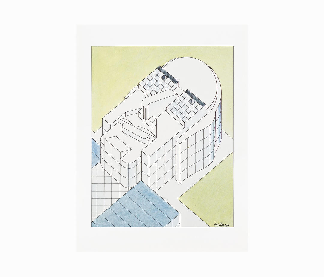 1991 Louis Hellman Postcard Richard Meier Architect Archi-Têtes Vintage ...