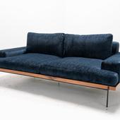 Modern Wood-Rail Sofa | West Coast Modern LA | Los Angeles, CA