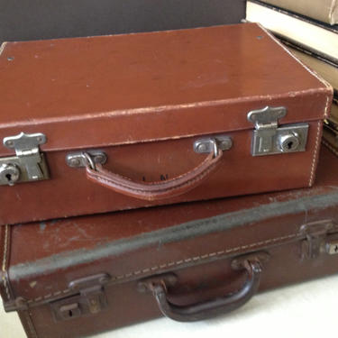 Vtg British Made Luggage // Briefcase // Suitcase // Cheney Locks | Jan ...