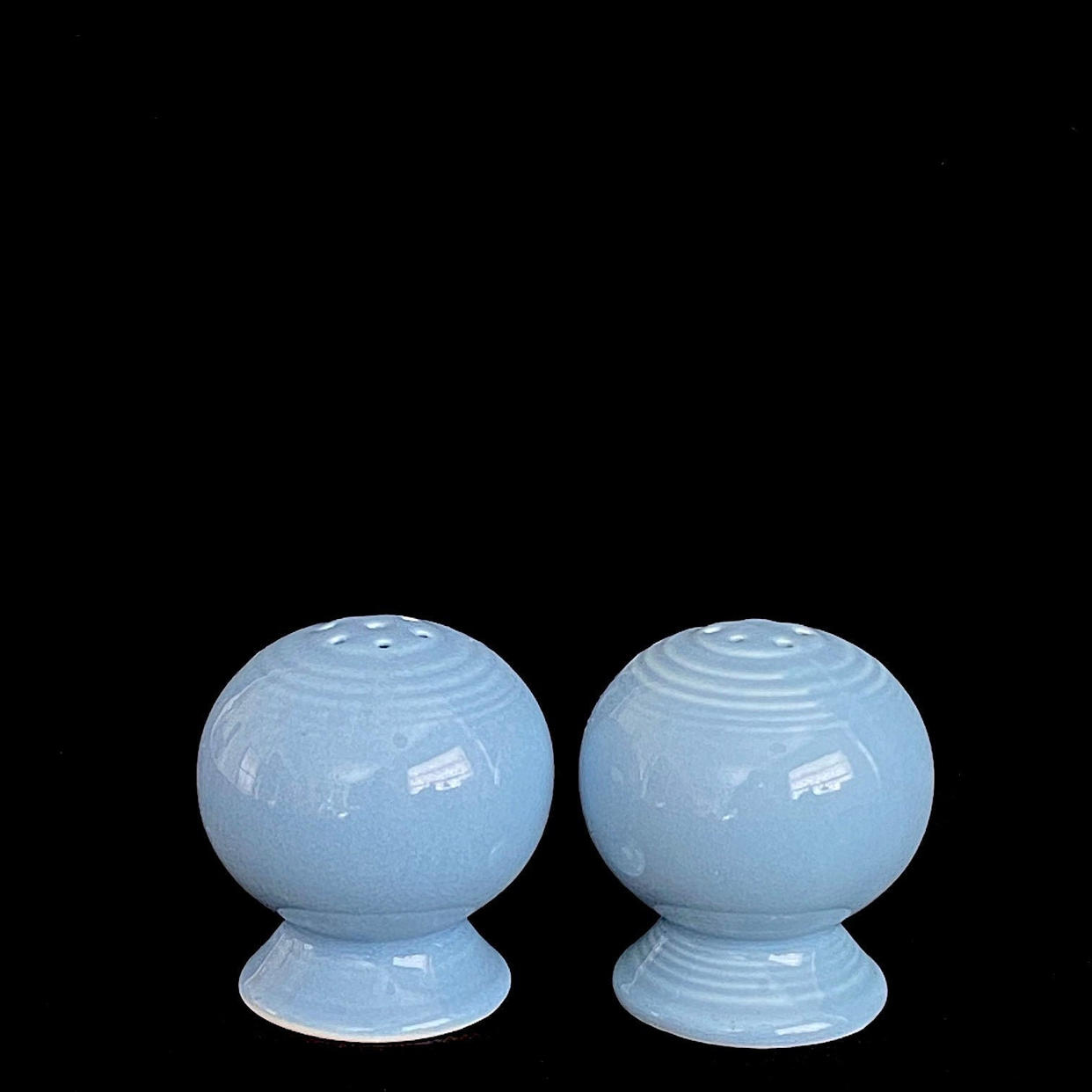 Pair of Vintage Fiesta Ball Salt and Pepper | Swanky Chaperooo - Miami ...