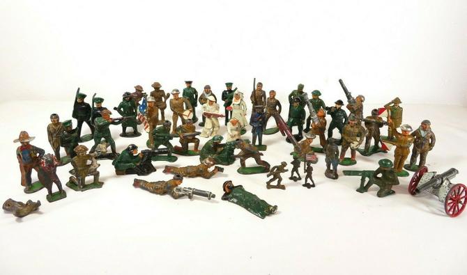 Action Figures Toys & Games Vintage Toy Led Soldier Figurine First ...