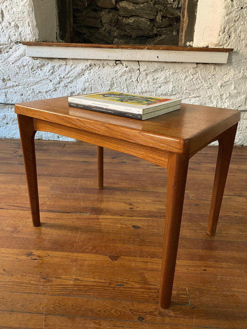 Mid century end table Danish modern side table mid century ...