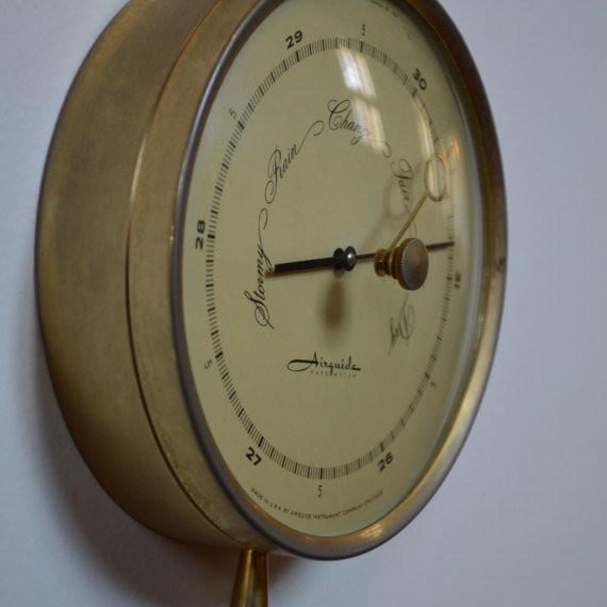 Vintage Danish Mid Century Modern Barometer / Thermometer | Galaxie ...