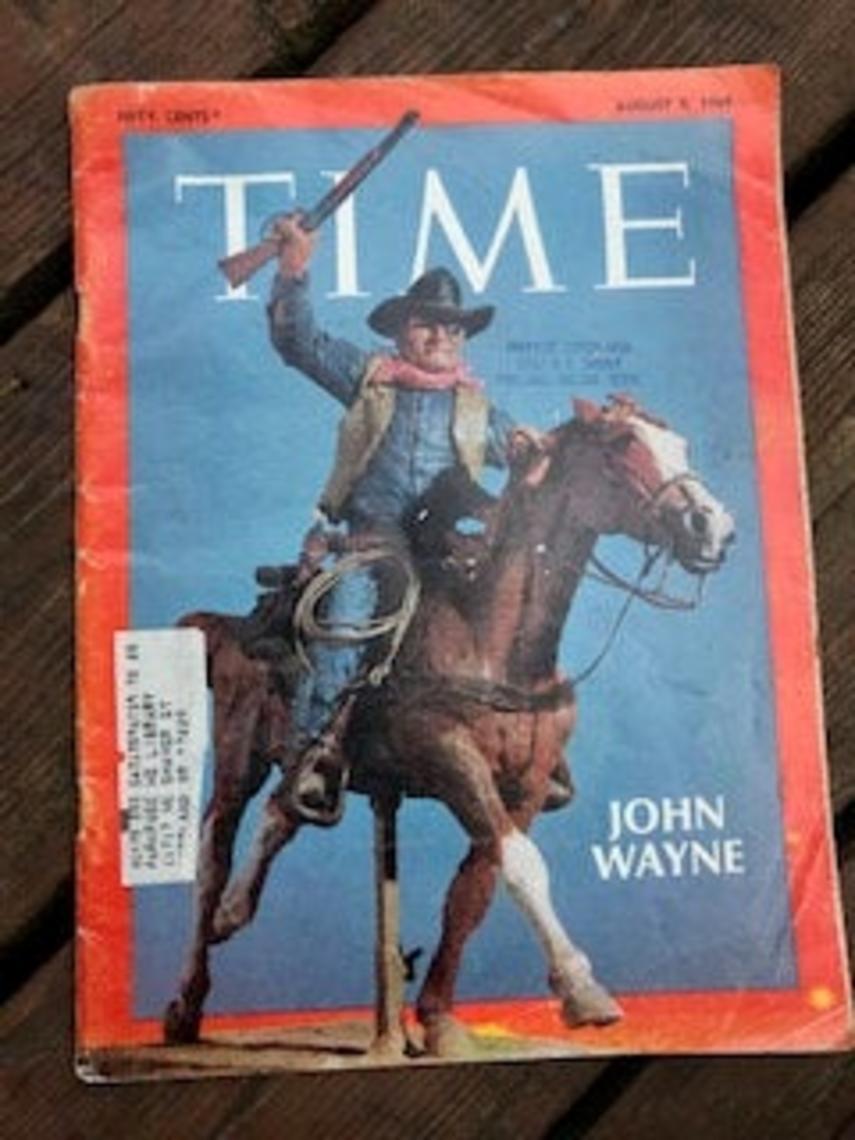 Vintage Time Magazine | 1969 Apollo 11 Moon Landing | John Wayne | Mid ...