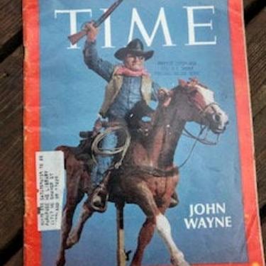 Vintage Time Magazine | 1969 Apollo 11 Moon Landing | John Wayne ...