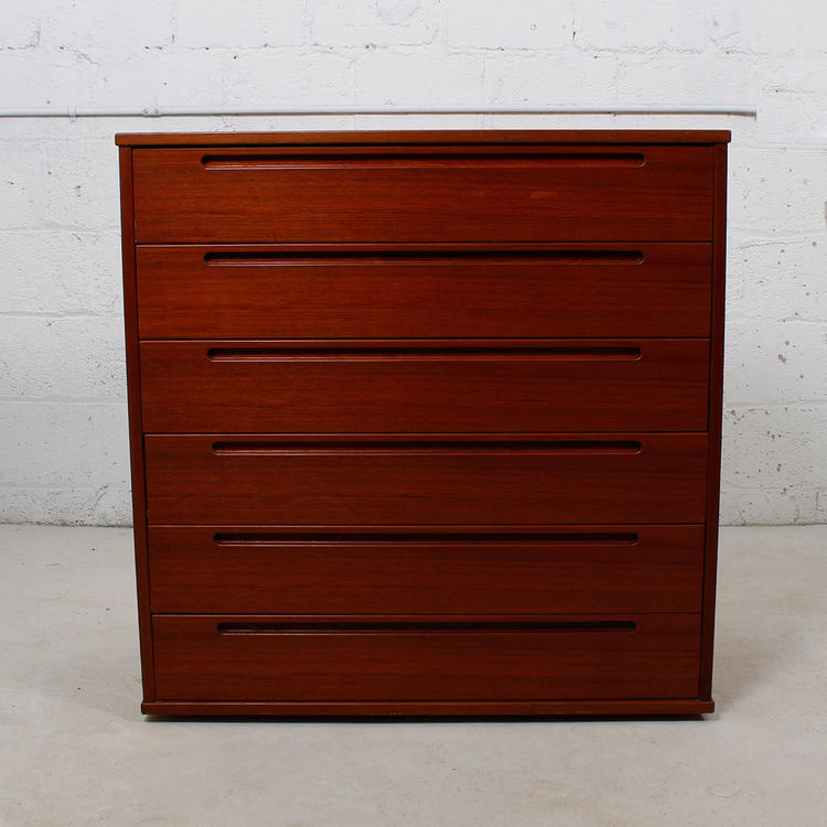 Torring of Denmark Danish Modern Teak Dresser / Chest | Modern Mobler ...