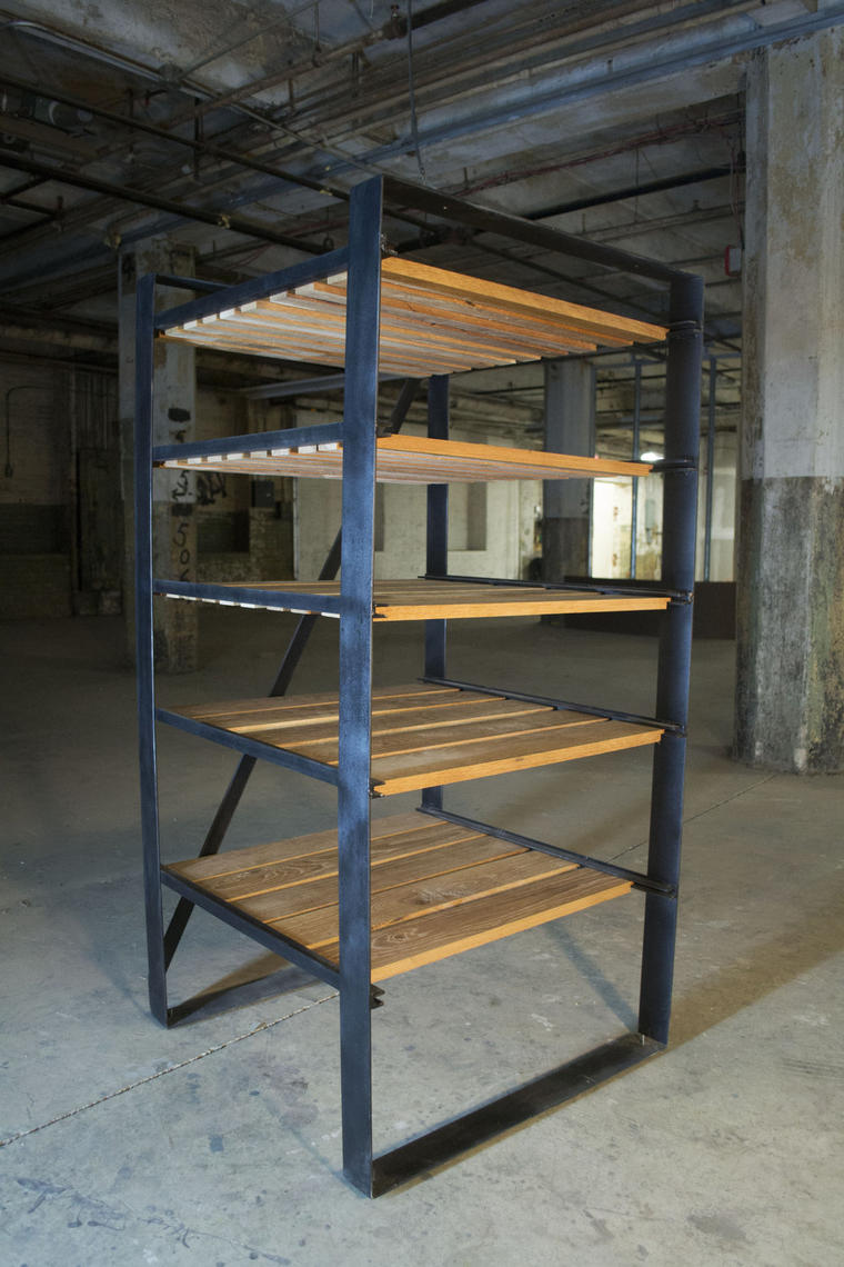 Industrial Pantry Shelving | Two Bolts Studios | Baltimore, MD
