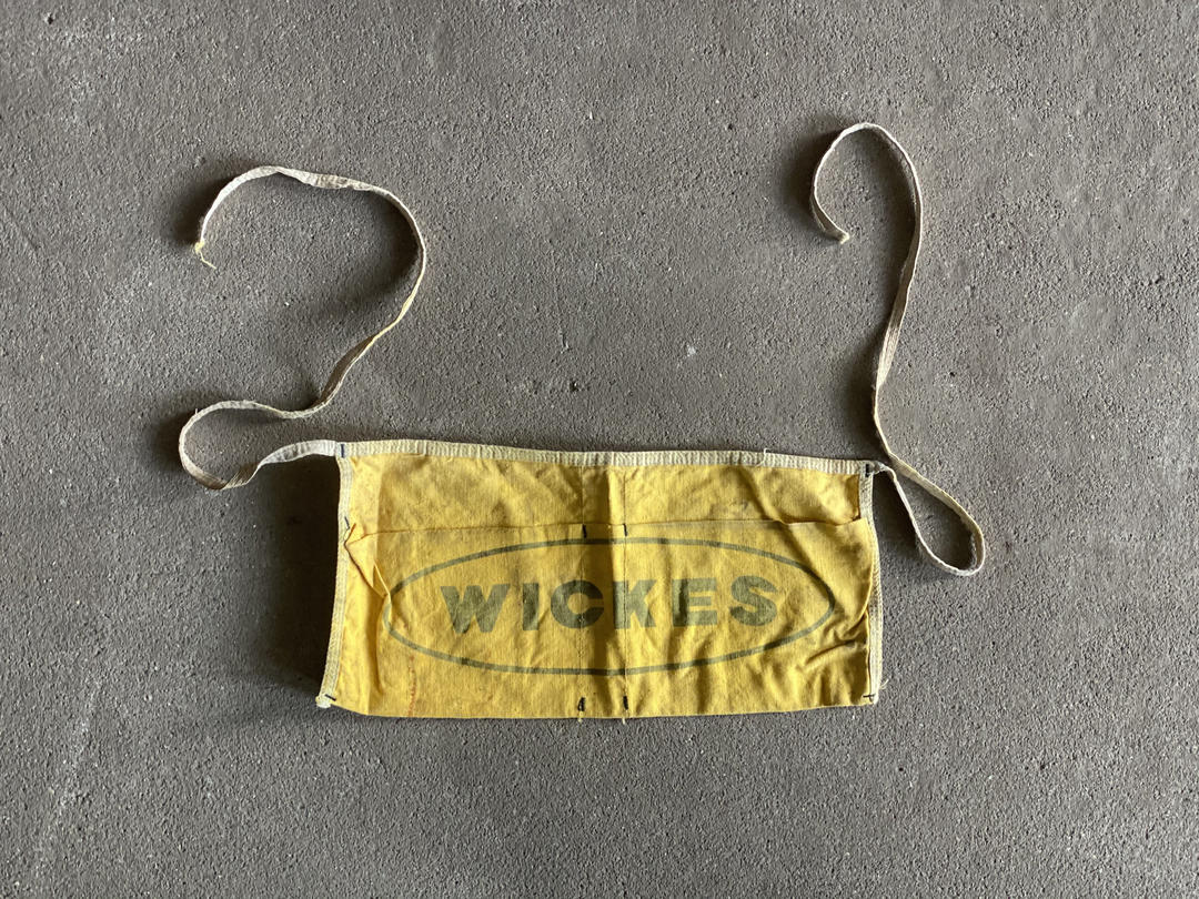 Vintage Wickes Lumber Yard Nail Apron Elkhorn WI Textile Rustic | North ...