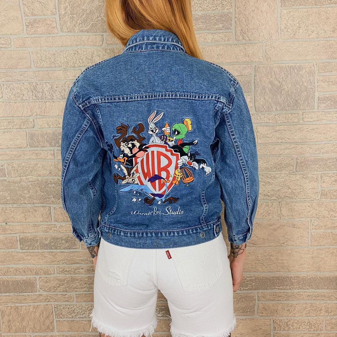 90's Looney Tunes Denim Jacket | Noteworthy Garments | Atlanta, GA