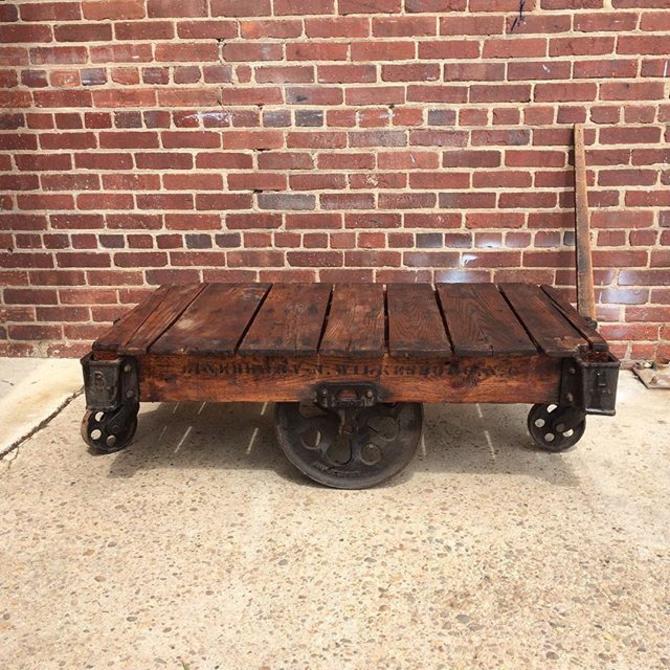 Authentic Lineberry factory cart, restored | Off the Beaten Track ...