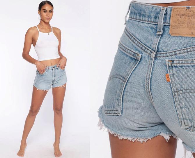 Levis Shorts Cut Off Shorts 80s Denim Shorts Levi Cutoff | Shop Exile ...