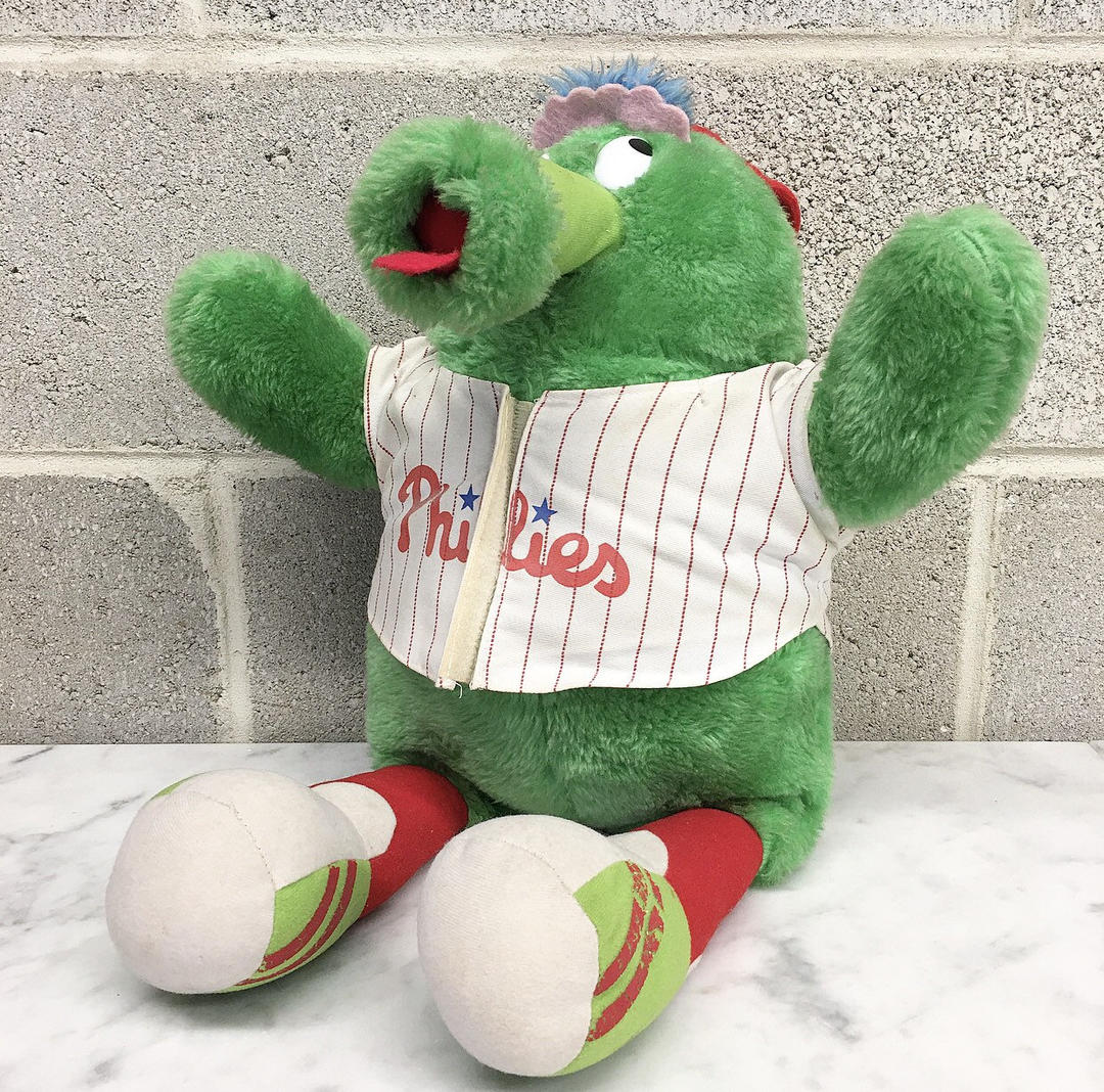 Vintage Phillie Phanatic Plush Doll Retro 1990s Major League Baseball ...