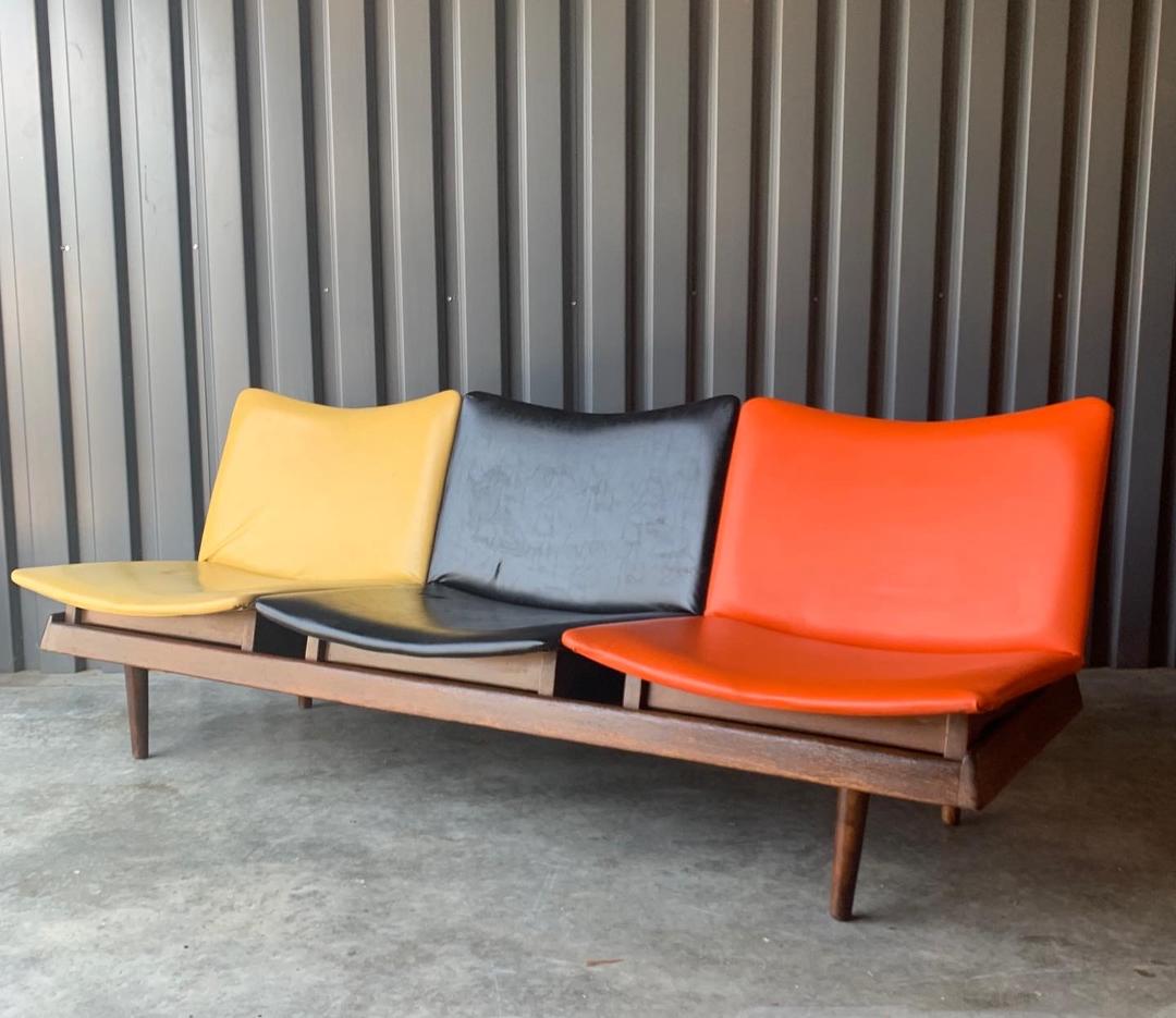 Mid Century Modern Modular platform sofa | Modage Furniture ...