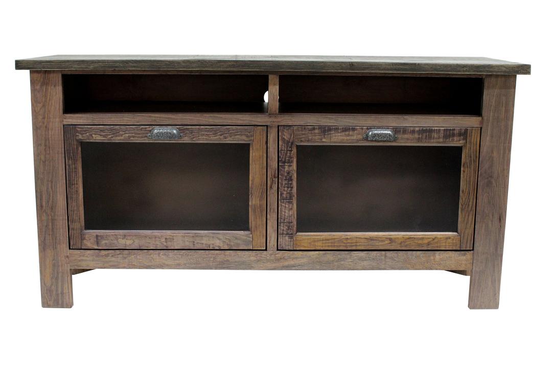 Rustic Farmhouse Style Solid wood 60 inch TV stand Media Console ...