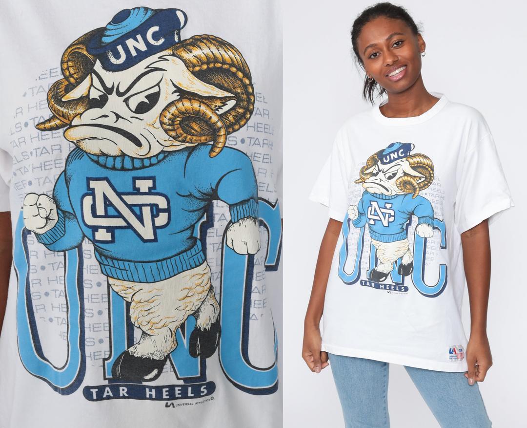 University of North Carolina Shirt UNC University Tshirt 90s Tar | Shop ...