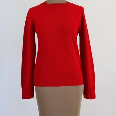 Vintage 60's Red Kate Collins Acrylic Sweater - XS/S | Youthquaker ...