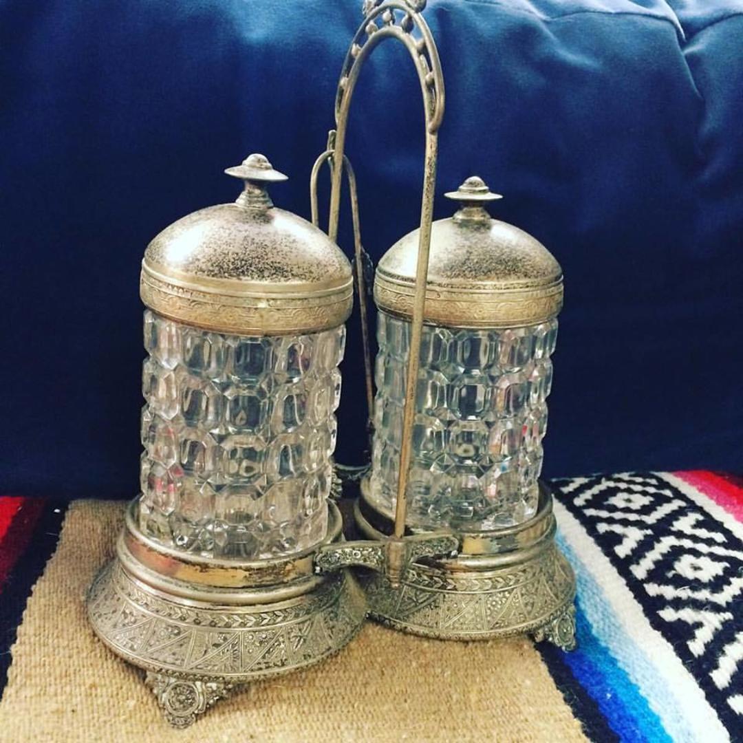 Antique Pickle Caster Set | Wishbone Reserve | Baltimore, MD